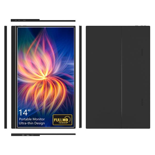 Quality 178 Degree Viewing Angle 300cd/M2 Brightness Touchscreen USB Monitor for sale