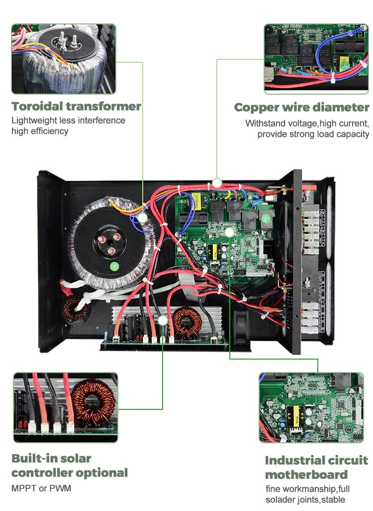 solar panel inverter toroidal transformer