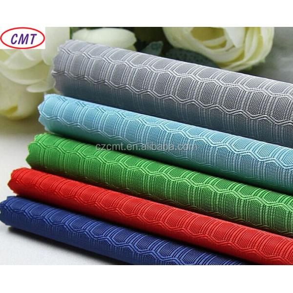 Quality CMT 600D Polyester 600D Jacquard Oxford Fabric Flame Retardant for sale