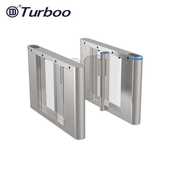 Quality Brushless Servo Motor Speed Gate Turnstile Access Control Swing Barrier Gate for sale