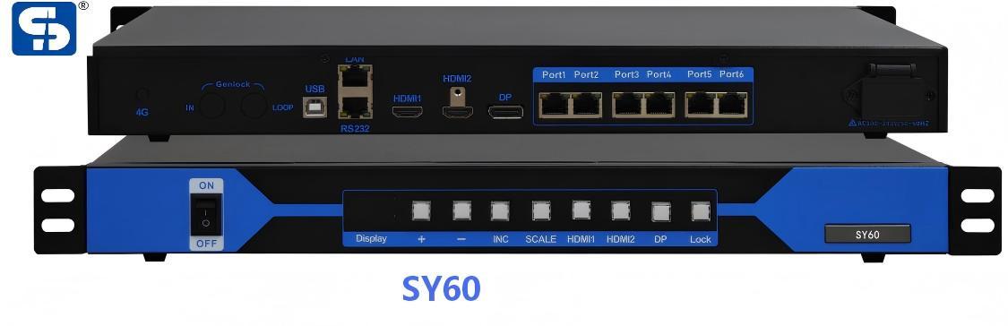 Quality Sysolution Single Window Processor 2 In 1 Video Processor SY60 6 Ethernet ports for sale