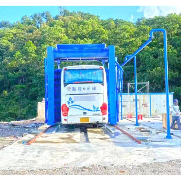 Quality 2150*4680*5510mm Mobile Automatic Bus And Truck Wash Machine for sale