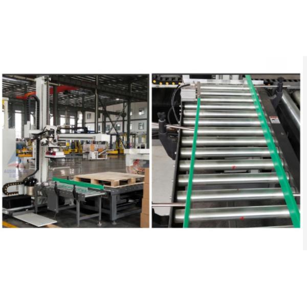 Quality Servo Box Robot Palletizer Machine For Bottles Bags Cartons 600kg for sale