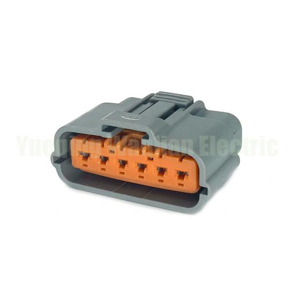 Quality 6195-0035 6 Pin Ignition Coil Connector / Grey Ignition Harness Connector for sale