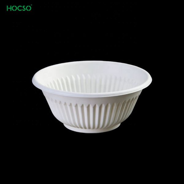 Quality Takeaway Food Biodegradable PSM Cornstarch Disposable Bowl with Customized for sale