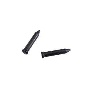Quality Black Waterproof Wood Nail Tag TK4100 Corrosion Resistance Various Size for sale