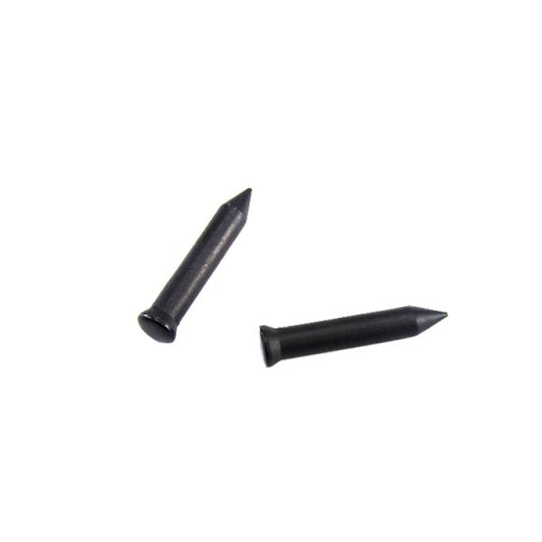 Quality Black Waterproof Wood Nail Tag TK4100 Corrosion Resistance Various Size for sale