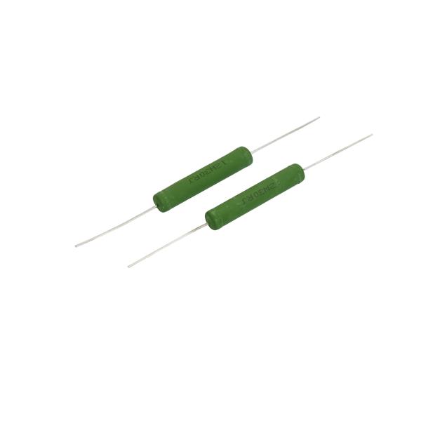 Quality Cemented Leaded Ceramic Resistor 5w Wirewound Non flammable coating for sale