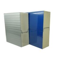 Quality B1 Grade Fireproof Rigid PU Sandwich Panel For Wall 950mm Width for sale