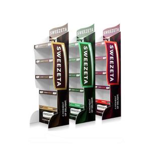 Quality Customized Eco-Friendly Cardboard PDQ Rack for Commercial Sectional Display for sale