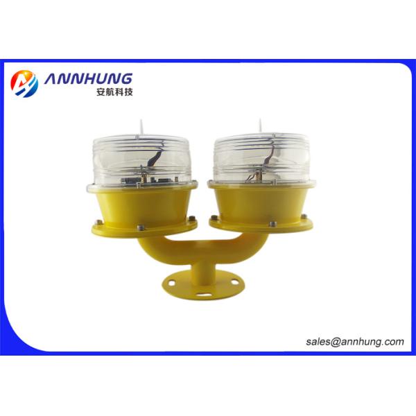 Quality Low Intensity Solar Powered LED Aviation Obstruction Light for Aircraft Warning for sale