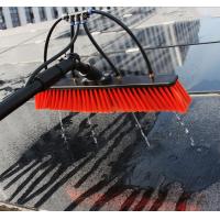 Quality ISO9001 5.4m Black Carbon Fiber Solar Module Cleaning Brush for sale