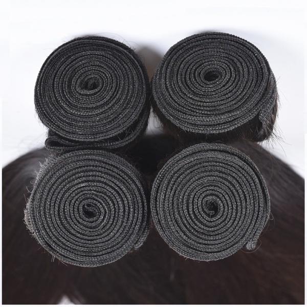 Quality Unprocessed Peruvian Human Hair Bundles Peruvian Straight Hair 4 Bundles for sale