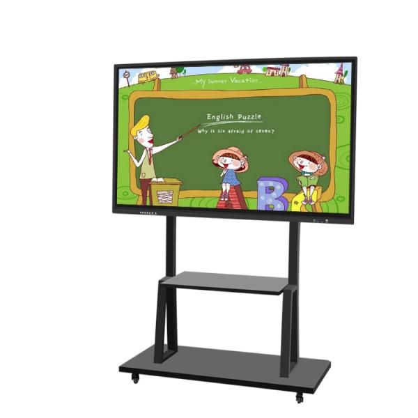 Quality 75 Inch Digital Interactive Whiteboard with 1920x1080 Resolution and Infrared for sale
