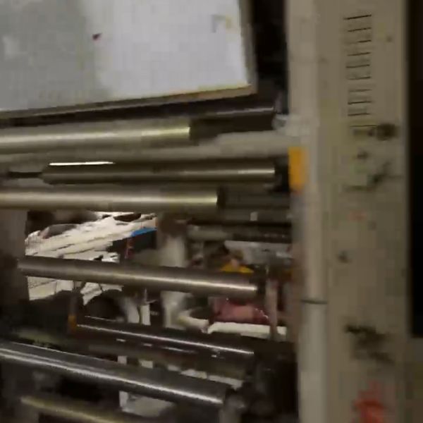 Quality Second Hand 1.6M Woven Bags Cutting And Printing Machine 3-6 Colors Flexo Printing Machine for sale