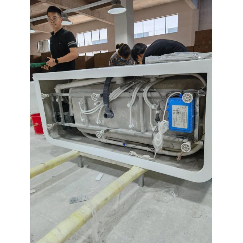 Freestanding SPA Bathtub with Massage Whirlpool Function Top Quality Standard