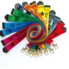 Quality Safety Breakaway White Polyester Lanyards Customised Company Logo for sale