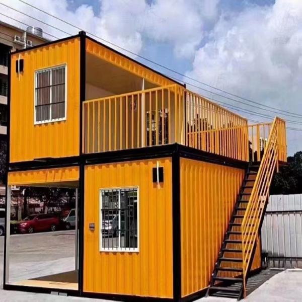 Quality Light Steel Structure Frame Custom Guest House for Commercial Street Scenic for sale
