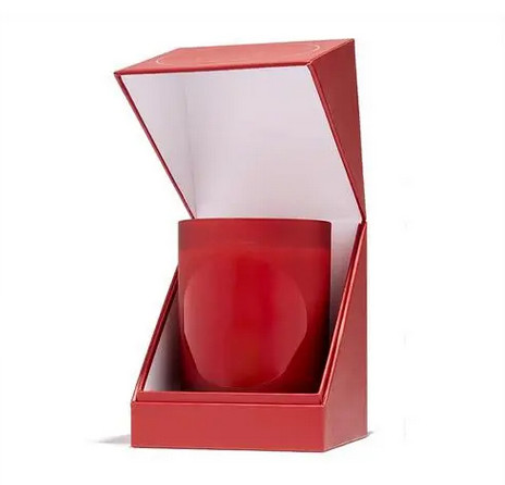 Quality CMYK Kraft Candle Cardboard Boxes Custom Corrugated Foldable Boxes for sale