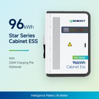 Quality 96kWh Lithium Ion Solar Diesel Hybrid Power System ESS Cabinet for sale
