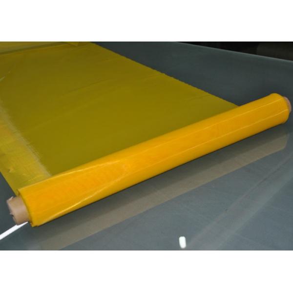 Quality Yellow 62in 47T Polyester Screen Printing Mesh for Textile for sale