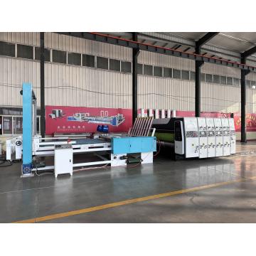 Quality Automatic Flexo Slotter Rotary Die Cutter with Water Ink Printer and Stripping for sale