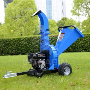 Quality 270 Degree Range Wood Chipper Shredder With Adjustable Upper Discharge Chute for sale