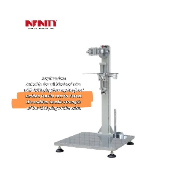 Quality Easy Operation Rotation Angle 0~360° USB Plug Wire Pull Strength Testing Machine for sale