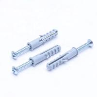 Quality PE Nylon Capacity Mating Plastic Anchor And Screw Standards For Secure for sale