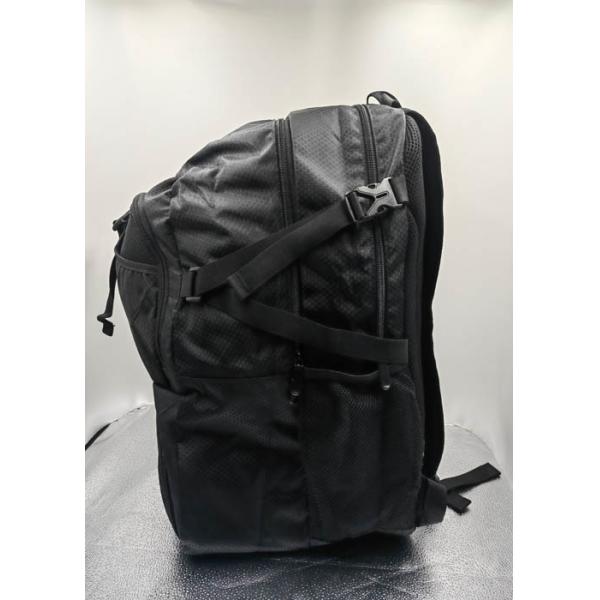 Quality Large Capacity Custom Football Backpack , Black Soccer Backpack With Shoe for sale
