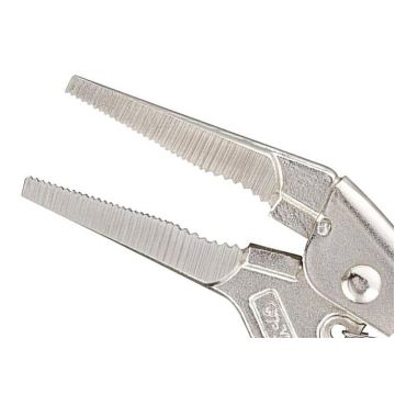 Quality Pipe Clamp Long Nose Locking Pliers Chrome Vanadium Steel 5", 6", 9" A Secure for sale