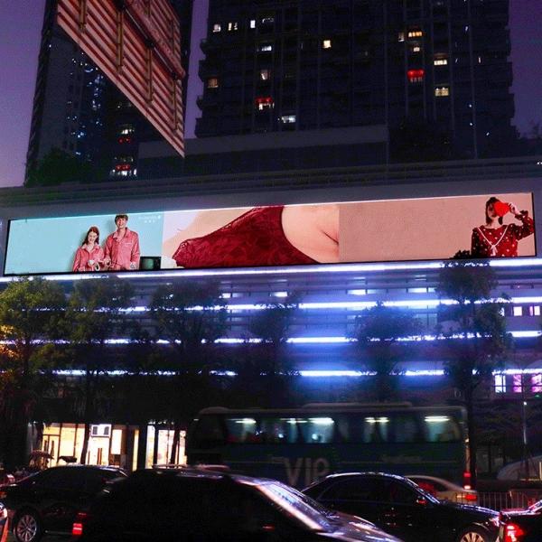 Quality SMD3535 Outdoor Full Color Led Display Waterproof IP65 P10mm High Pixel Density for sale