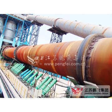 Quality Φ3*12.5m 10tons Per Hour Rotary Kiln Cement Plant for sale