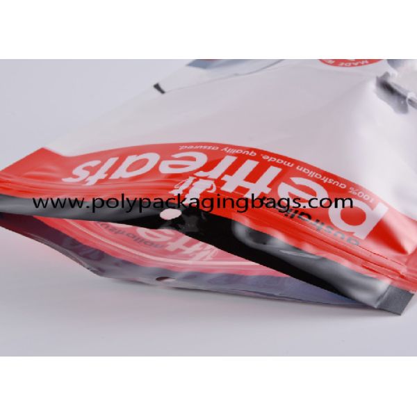 Quality Gravure Printing Stand Up Resealable Pouch Packaging For Pet Feed for sale