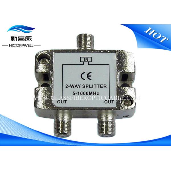 Quality TV 2 Way HDMI AOC Cable RF Tap Catv Splitter Low Insertion Loss ISO9001 Approved for sale