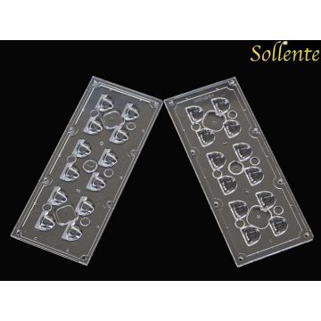 Quality Asymmetric 12W Outdoor Light Lens Array 12 In 1 SMD3535 for sale