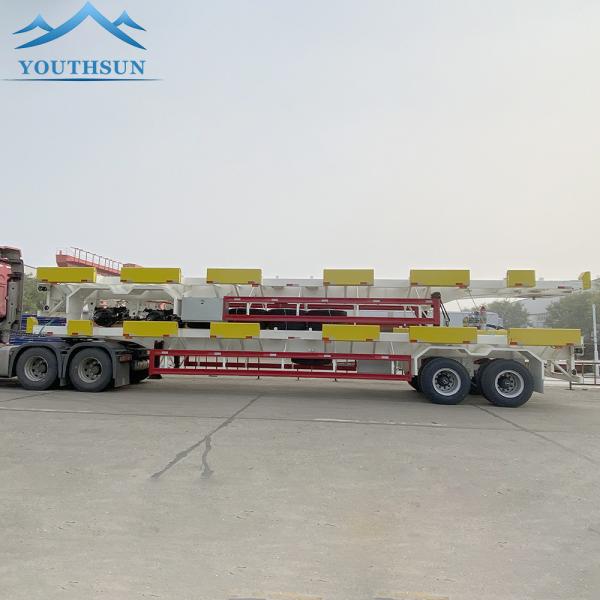 Quality 45tons 60tons Terminal Semi-Trailer for 40ft 45ft Containers 40ft Container for sale
