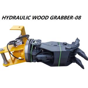 Quality Aftermarket Hydraulic Grab Attachment For Excavator 1.7 Ton Custom for sale