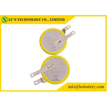 Quality CR2032 3.0v 220mah Lithium Button Cell PCB Coin Cell Limno2 for sale