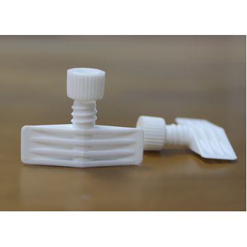 Quality HDPE Twist Spout Cap All In One Out Diameter 5.4mm / Plastic Bottle Spout Cap for sale