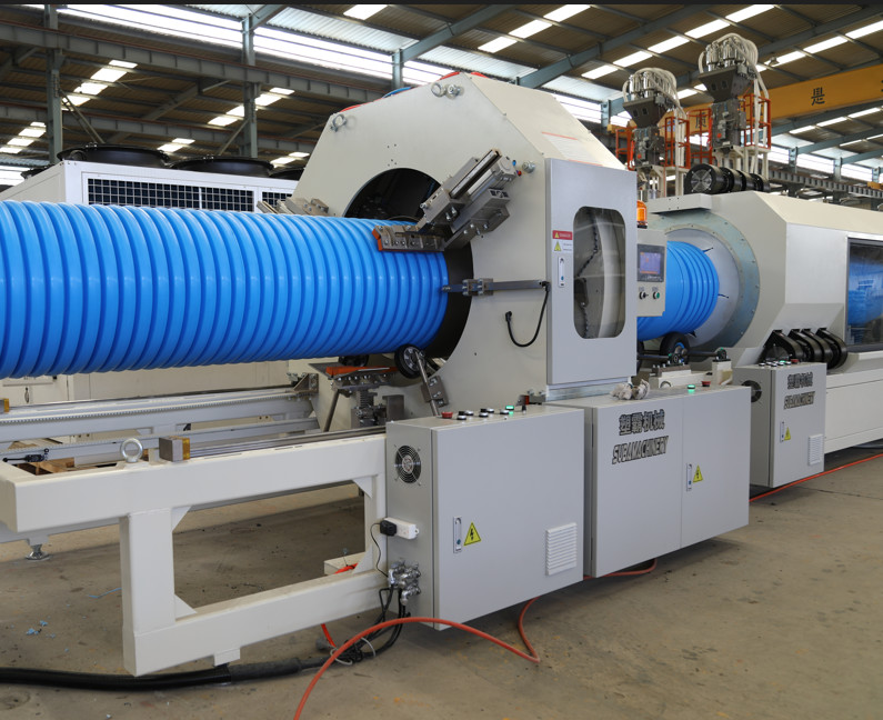Quality Easy Operation Fully Automatic Plastic Corrugated Pipe Extrusion Line for sale