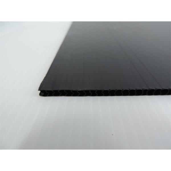 Quality Black ESD Corrugated Plastic Sheet For Electronic Industry for sale
