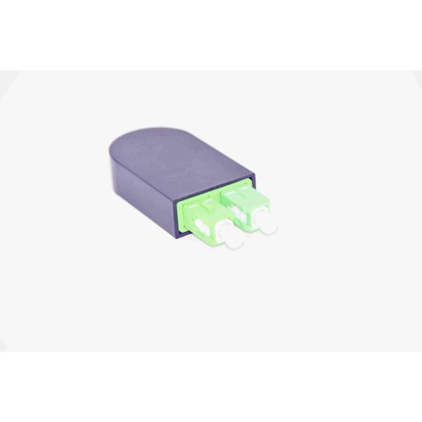 Quality SC APC Fiber Optic Loopback Duplex SM MM MPO MTP Loopback Adapter 0.3dB for sale