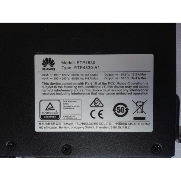 Quality Huawei ETP4830-A1 Embedded Communication Power Supply System 48v 30A for sale