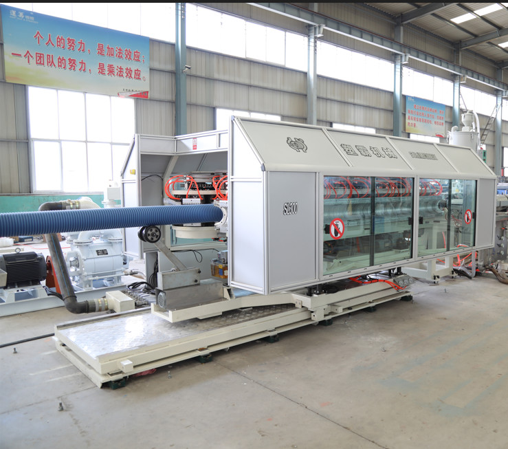 Quality Easy Operation Automatic Corrugated Tube Machine PP Drainage Pipe Production for sale