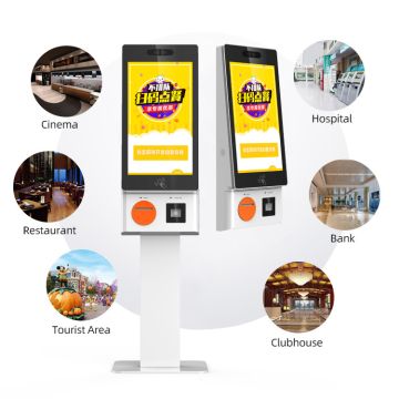Quality Self Ordering Kiosk With POS Terminal For Restaurant And Store, Fast Food Order for sale
