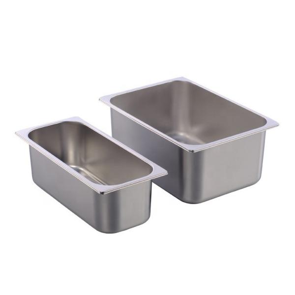 Quality SGS Stainless Steel Gastronorm Containers Five Star Hotel Standard for sale