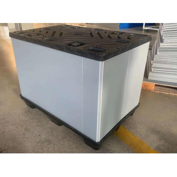 Quality 555 X 415MM Plastic Turnover Box PP Sleeve Pallet Container Honeycomb Sheet Boarding for sale