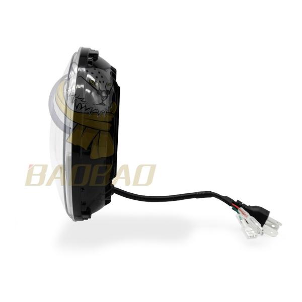 Quality Harley 7 Inch White Circle 40W Available LED Motorcycle Headlight for sale