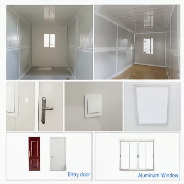 Quality Modular 20ft Prefabricated Container House for Workshop and Warehouse Constructi for sale